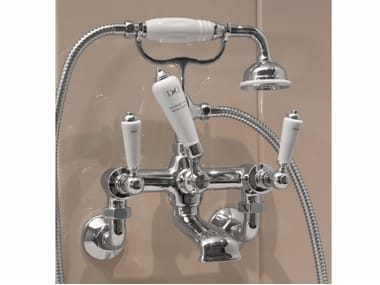 DANDY Wall-mounted bathtub tap with hand shower By Devon&Devon