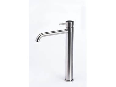 NILO Countertop single handle stainless steel washbasin mixer By Tubico