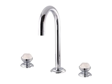 MAGMA 3 hole brass washbasin tap By Bronces Mestre