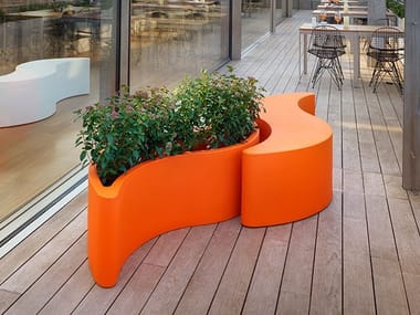 WAVE | Bench By SLIDE design Giò Colonna Romano
