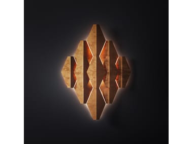 Brass wall lamp WILSON Home Collection By ROSSATO