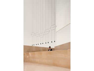 WIREFLOW LINEAL Pendant lamp By Vibia | design Arik Levy