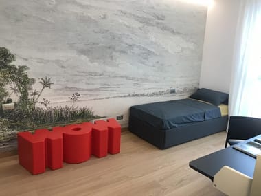 WOW Polyethylene bench seating By SLIDE