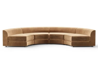 MAURA Modular curved fabric sofa By TRNK