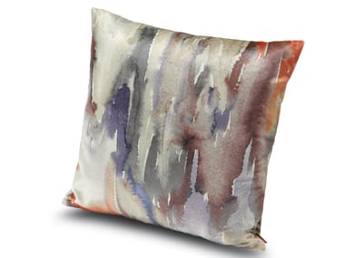 Velvet cushion YARING Terre Collection By MissoniHome