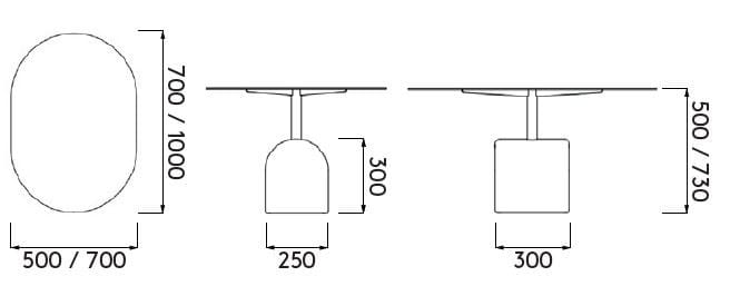 À DADA | Coffee table À Dada Collection By Cider Edition design Mathieu ...