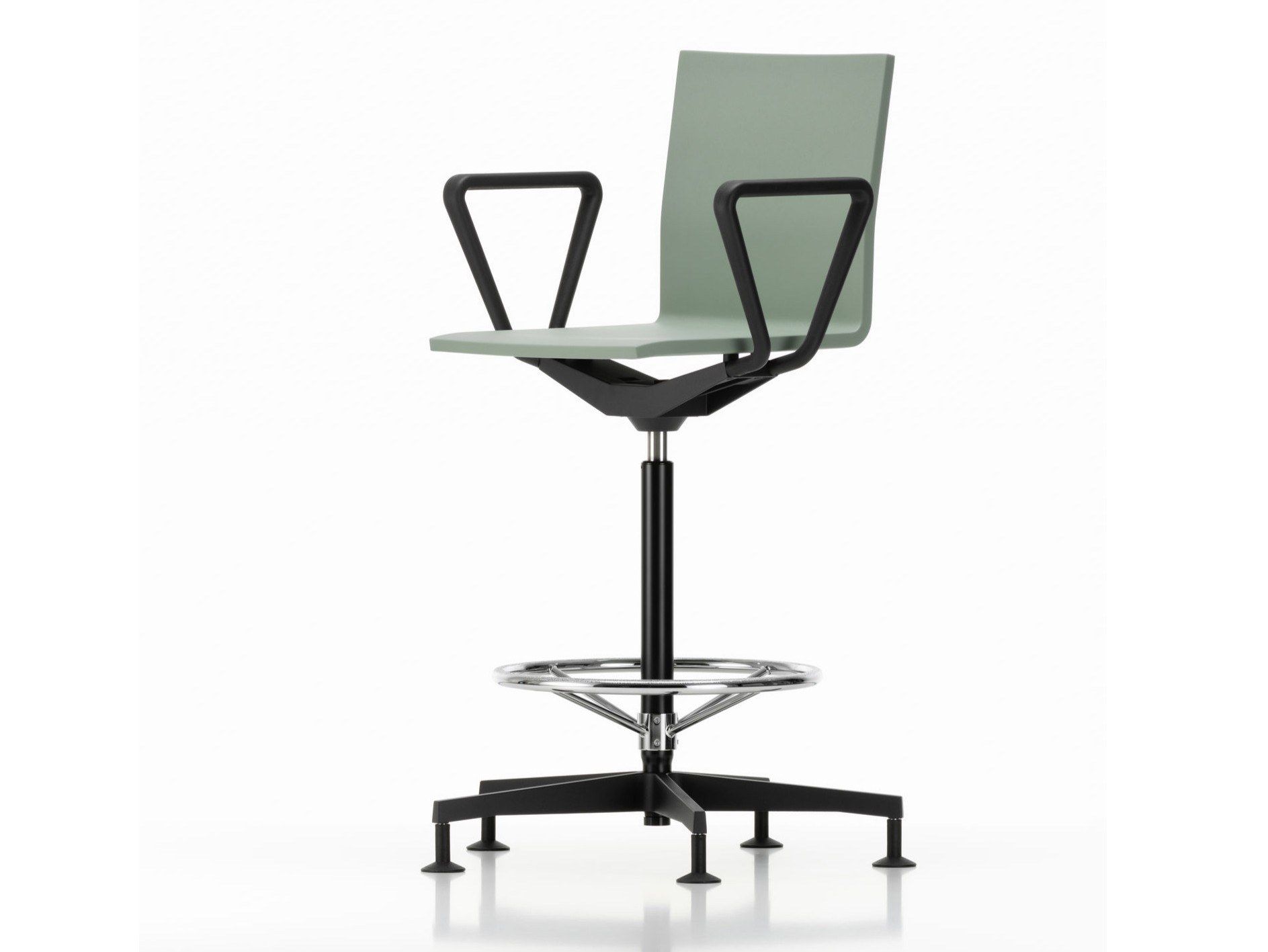 .04 COUNTER | Office stool with Armrests .04 Collection By Vitra design ...