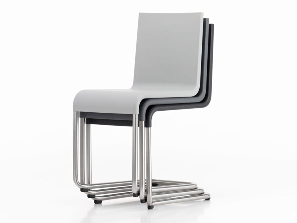 .05 Stackable cantilever polyurethane chair By Vitra | design Maarten ...
