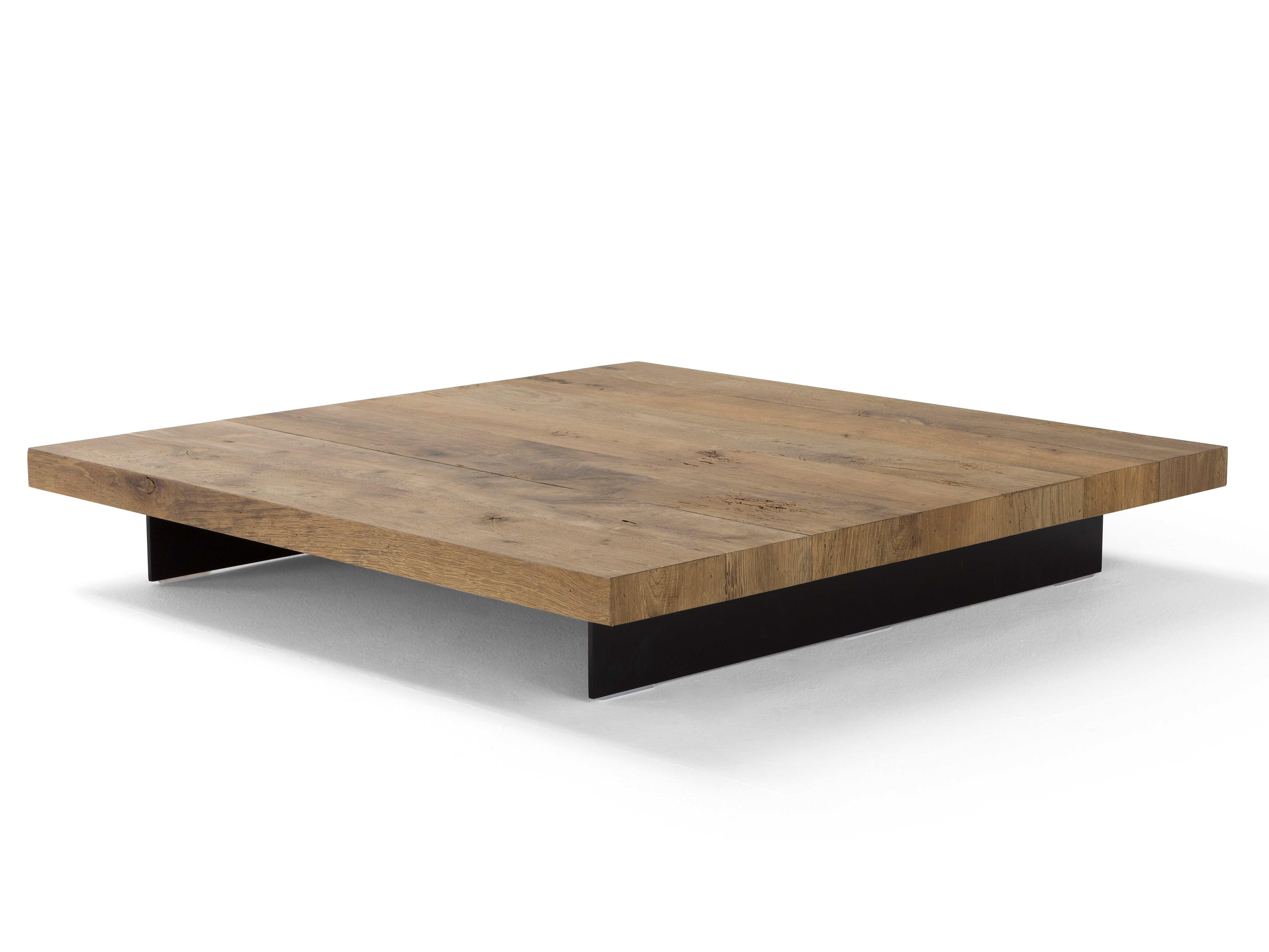 TAU Square wooden coffee table By AMURA | design Emanuel Gargano