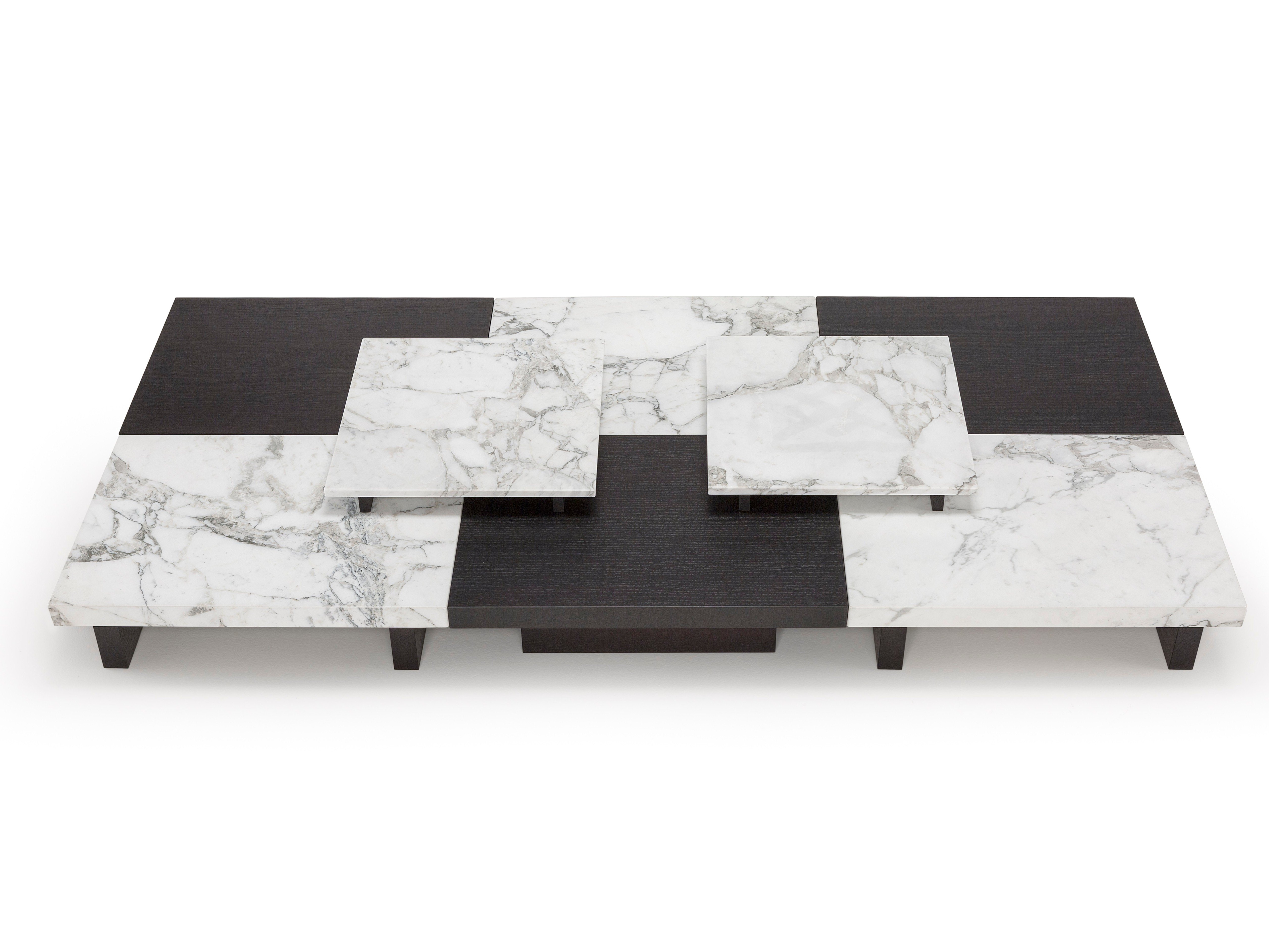 TAU | Modular coffee table Tau Collection By AMURA design Emanuel Gargano