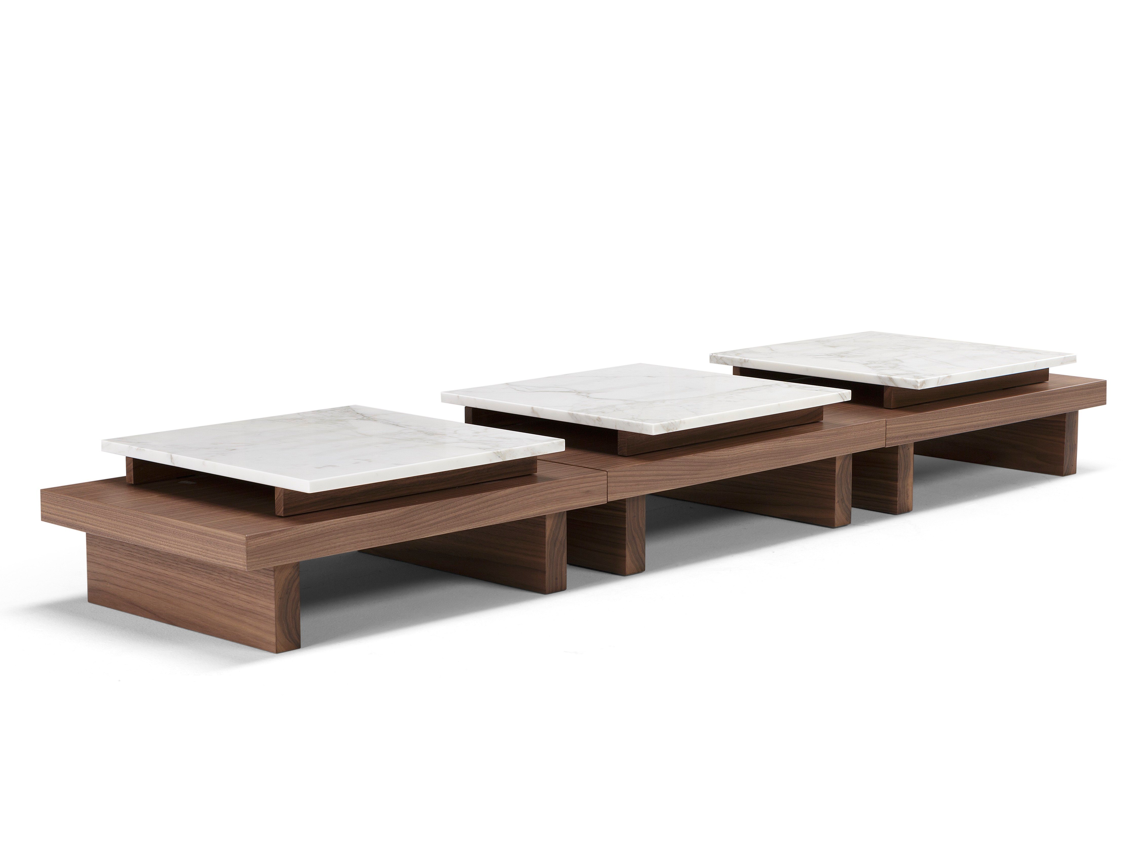 TAU | Modular coffee table Tau Collection By AMURA design Emanuel Gargano