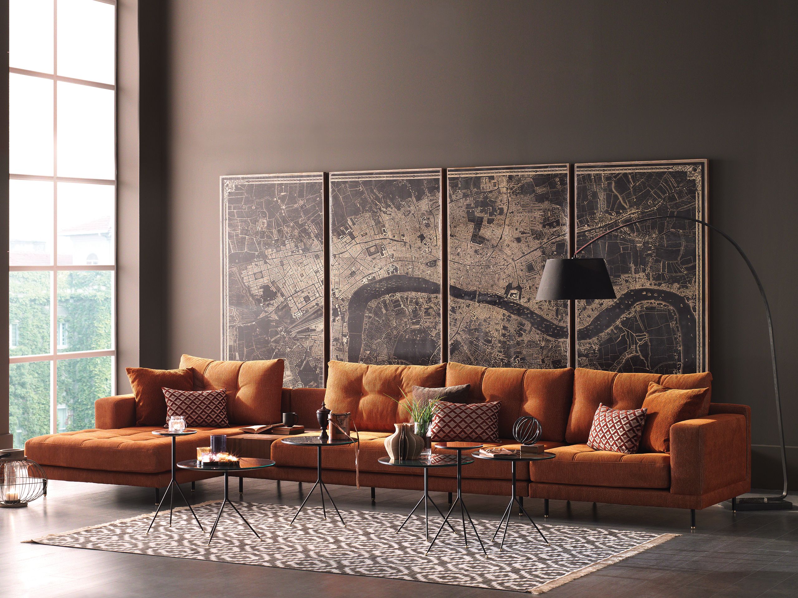 ARTE | Corner sofa Arte Collection By Enza Home
