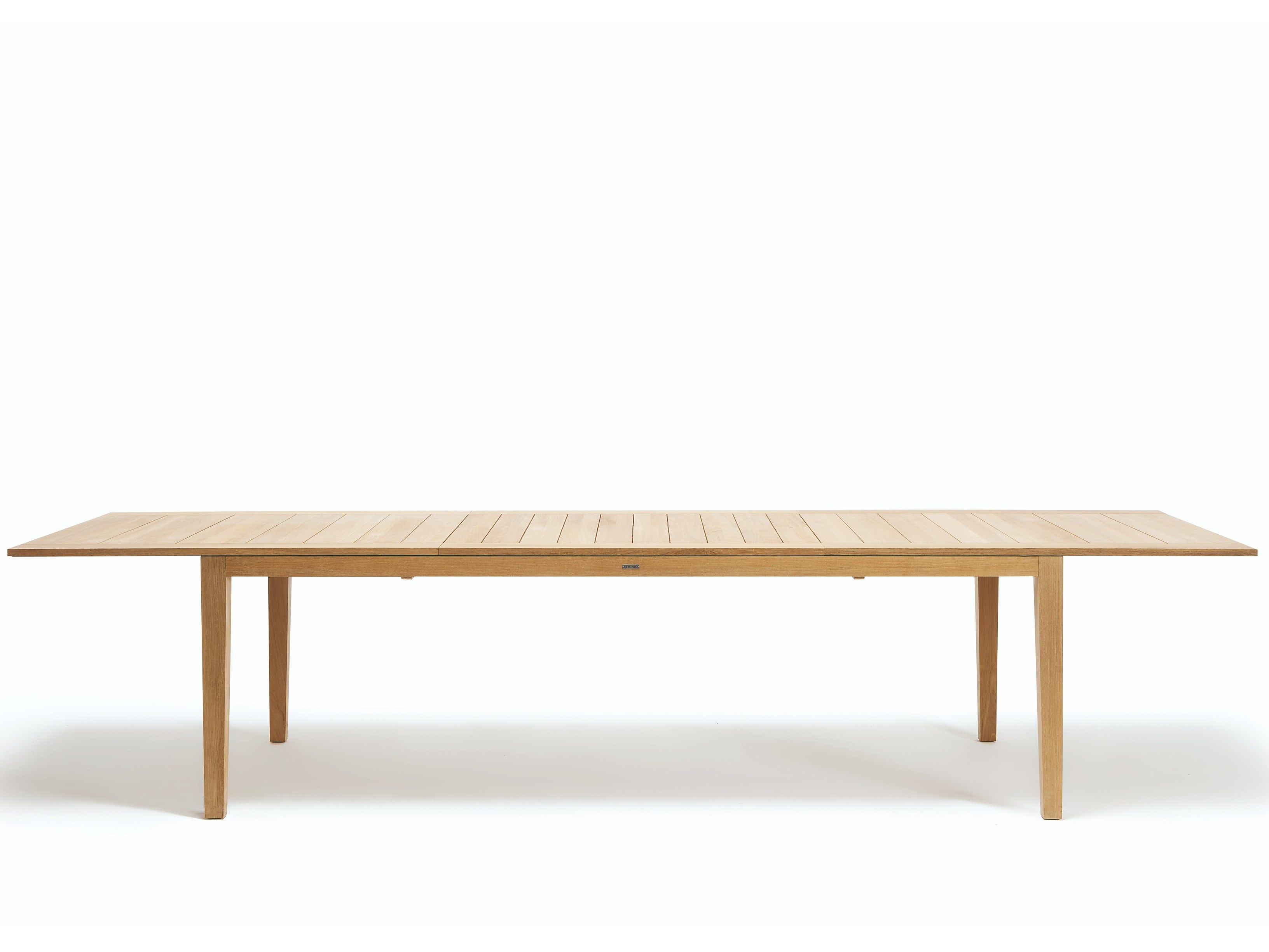 RIBOT Extending rectangular teak garden table By Ethimo | design Marc Sadler