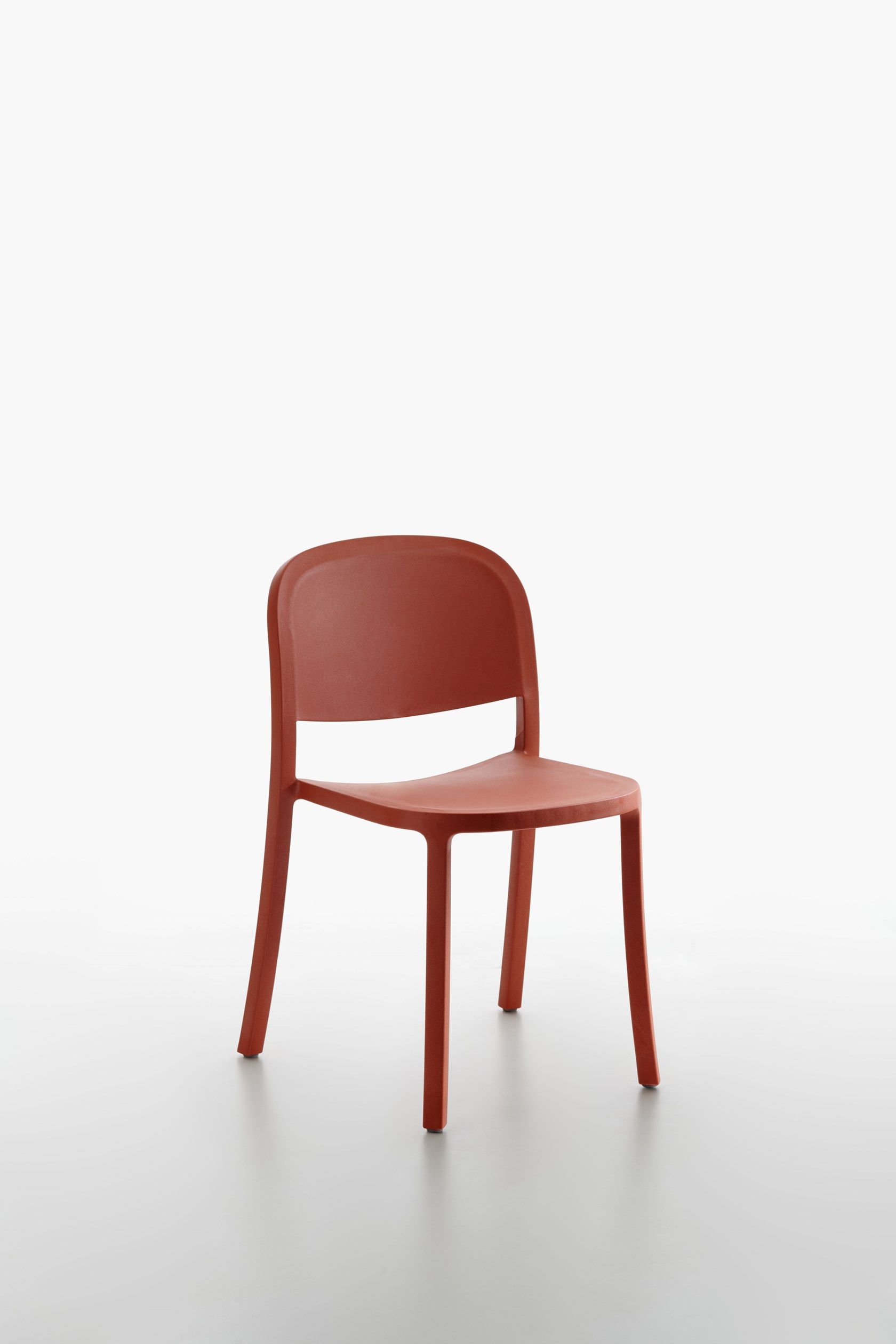Stackable recycled material chair 1 INCH RECLAIMED By Emeco design ...