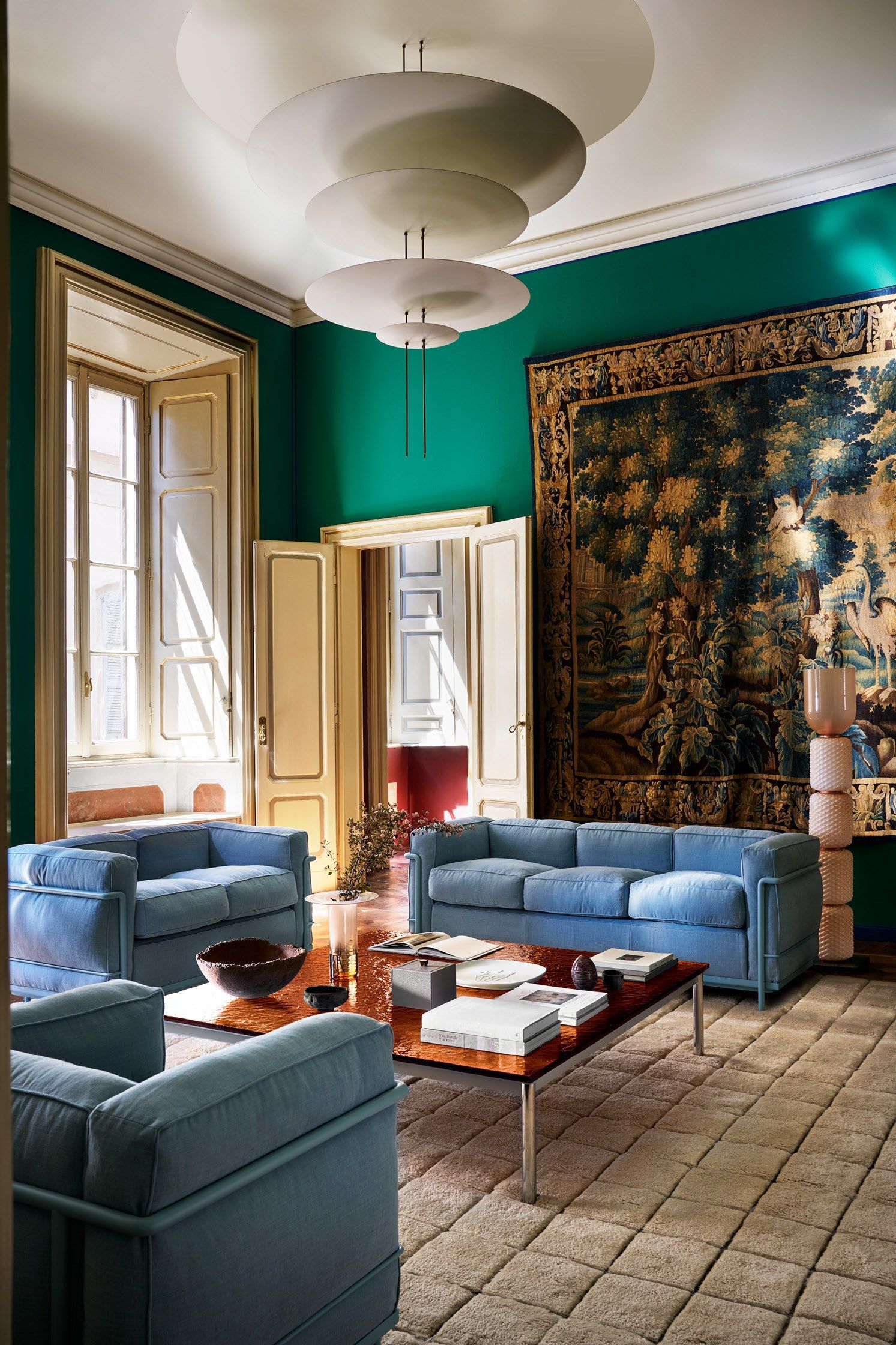 10 TABLE EN TUBE BASSE, GRAND MODÈLE 茶几 By Cassina | design Le ...