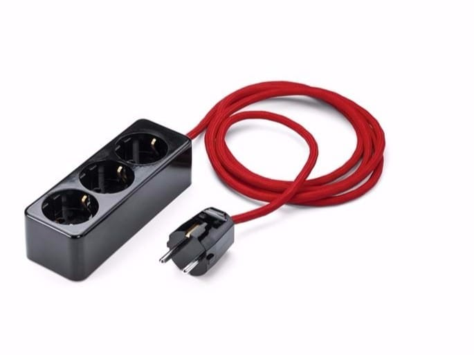 100323 | Triple socket Duroplast Mobile multiple electrical socket By THPG