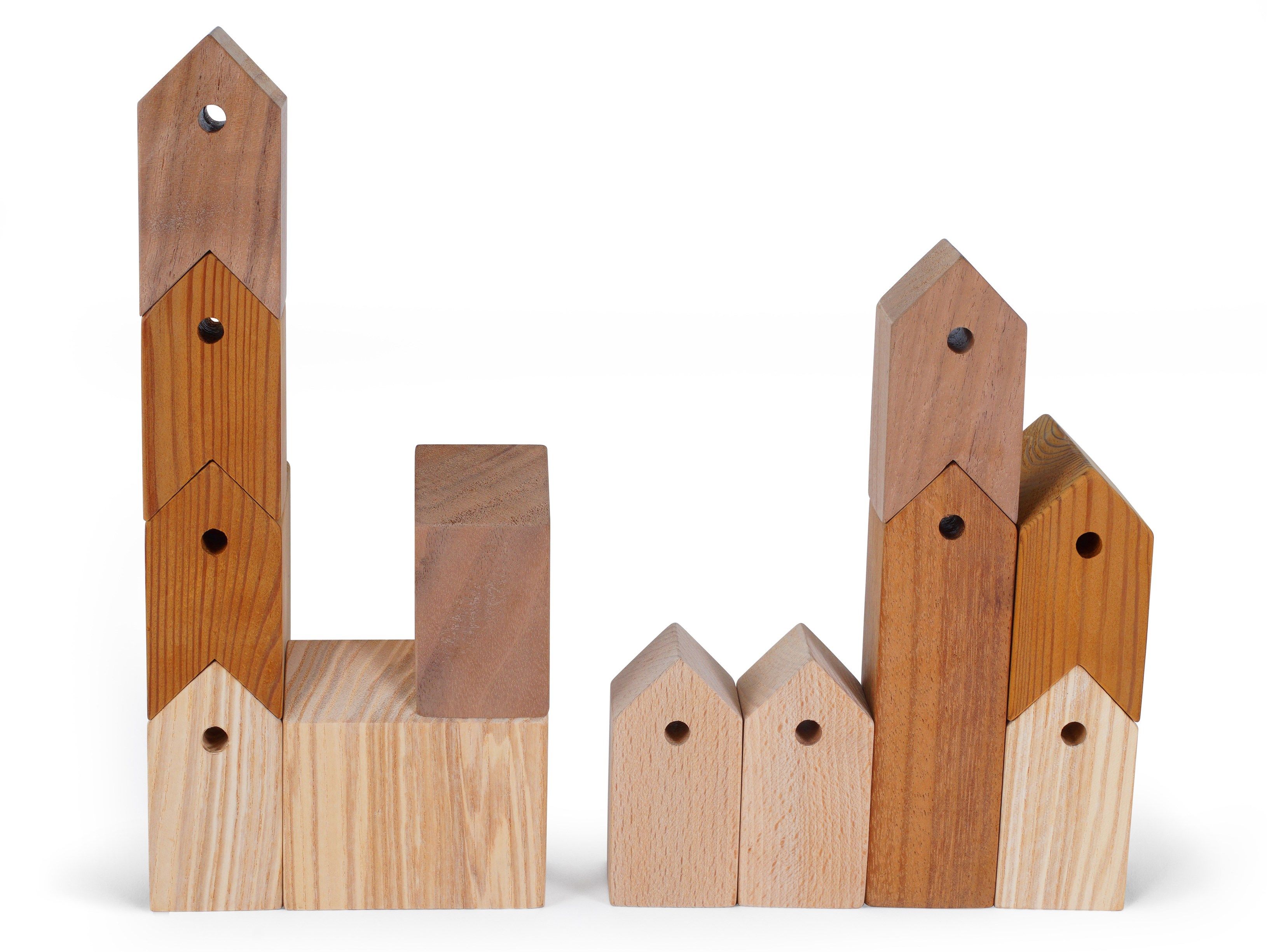 Wooden decorative object / game 11+1 By UBIKUBI design Eliza Yokina