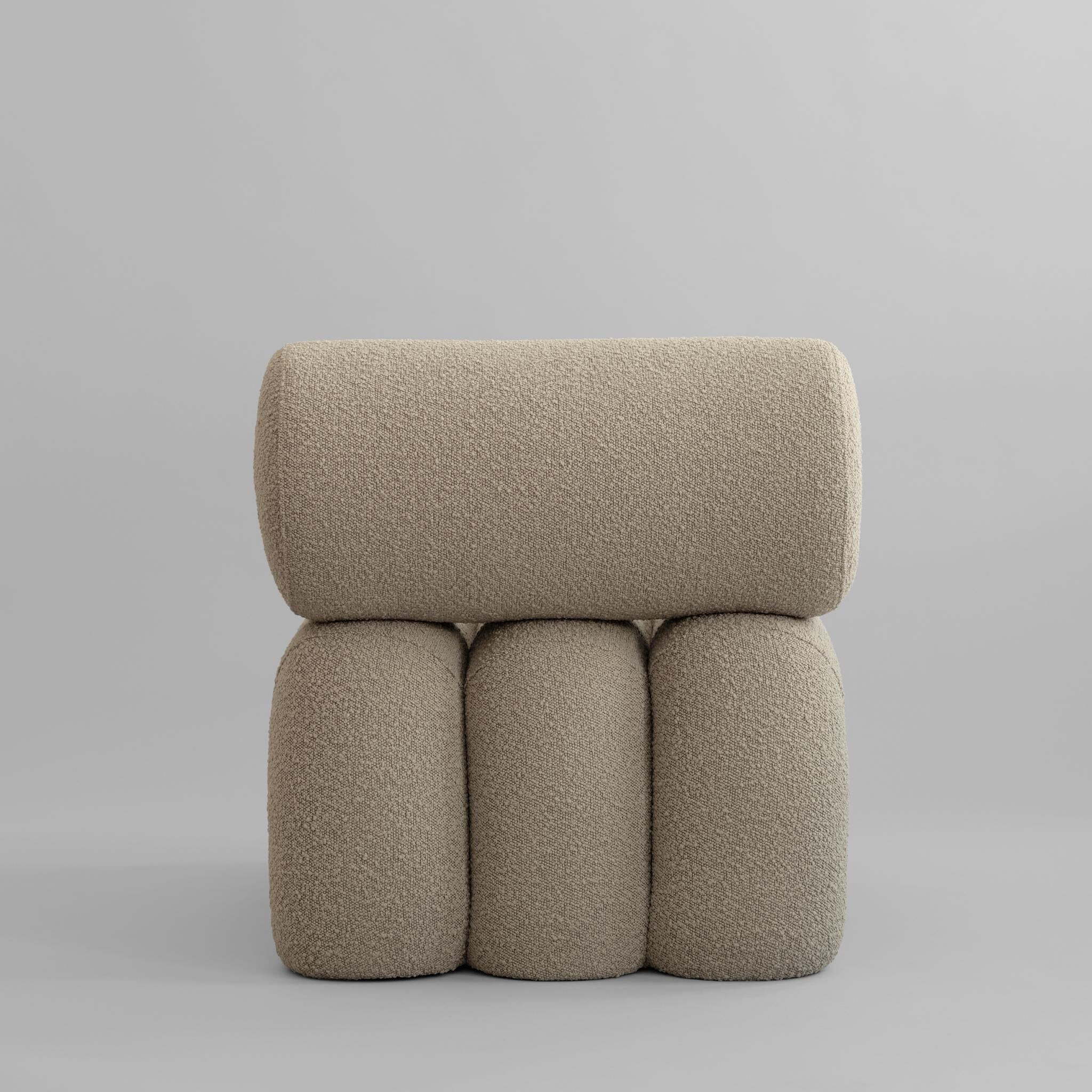 FOKU CHAIR BOUCLE' Armchair By 101 Copenhagen