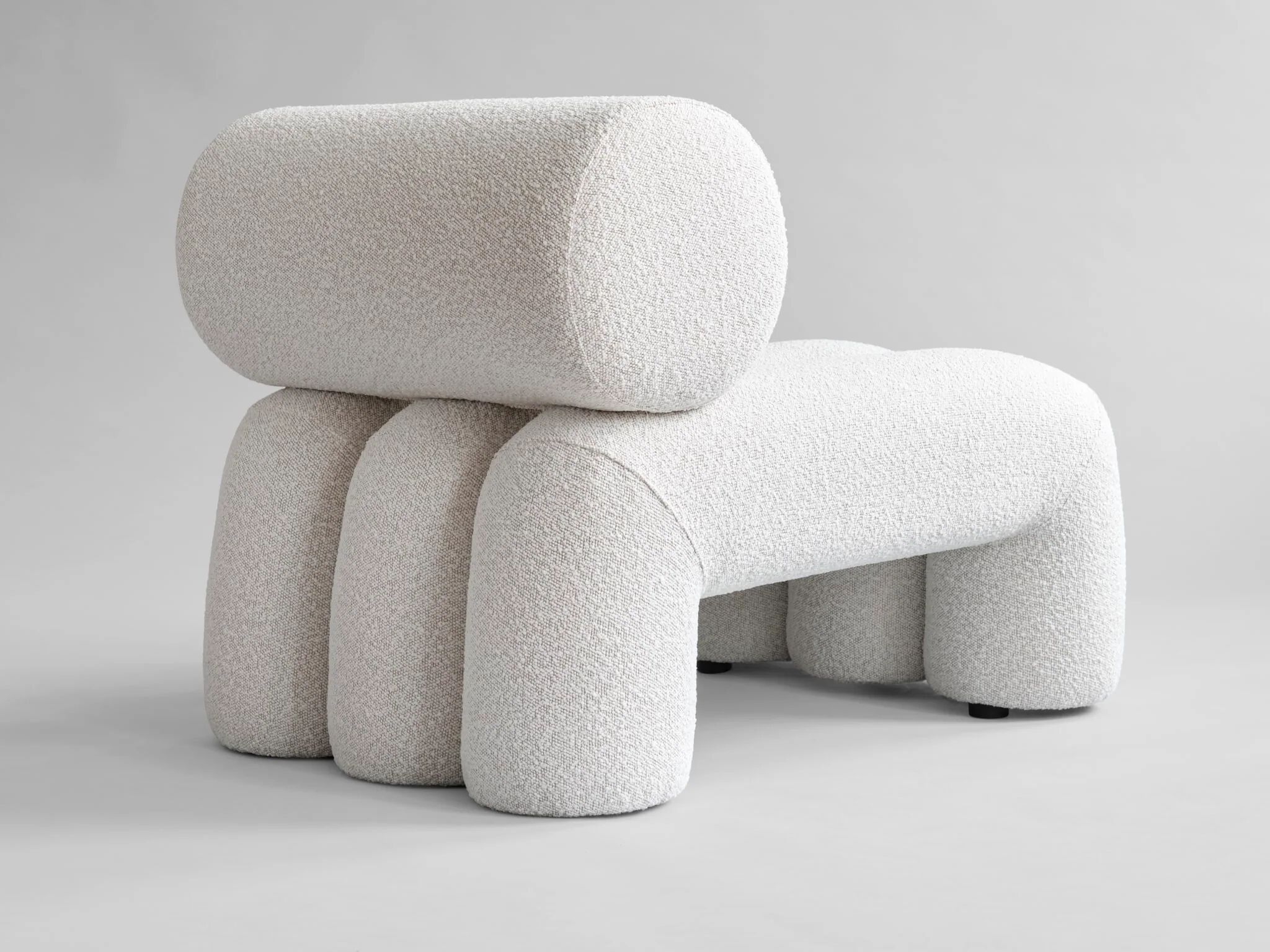 FOKU CHAIR BOUCLE' Armchair By 101 Copenhagen