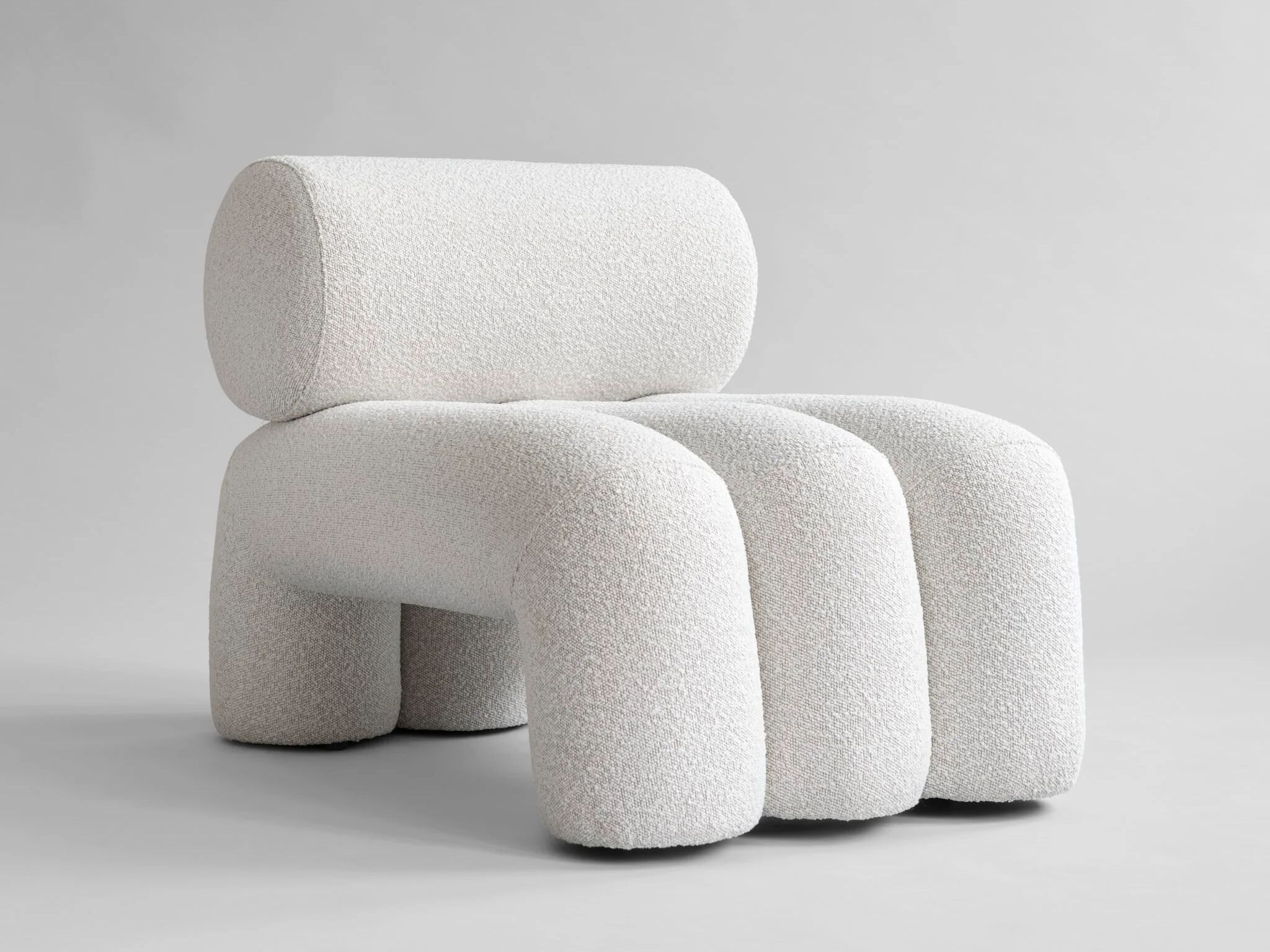 FOKU CHAIR BOUCLE' Armchair By 101 Copenhagen