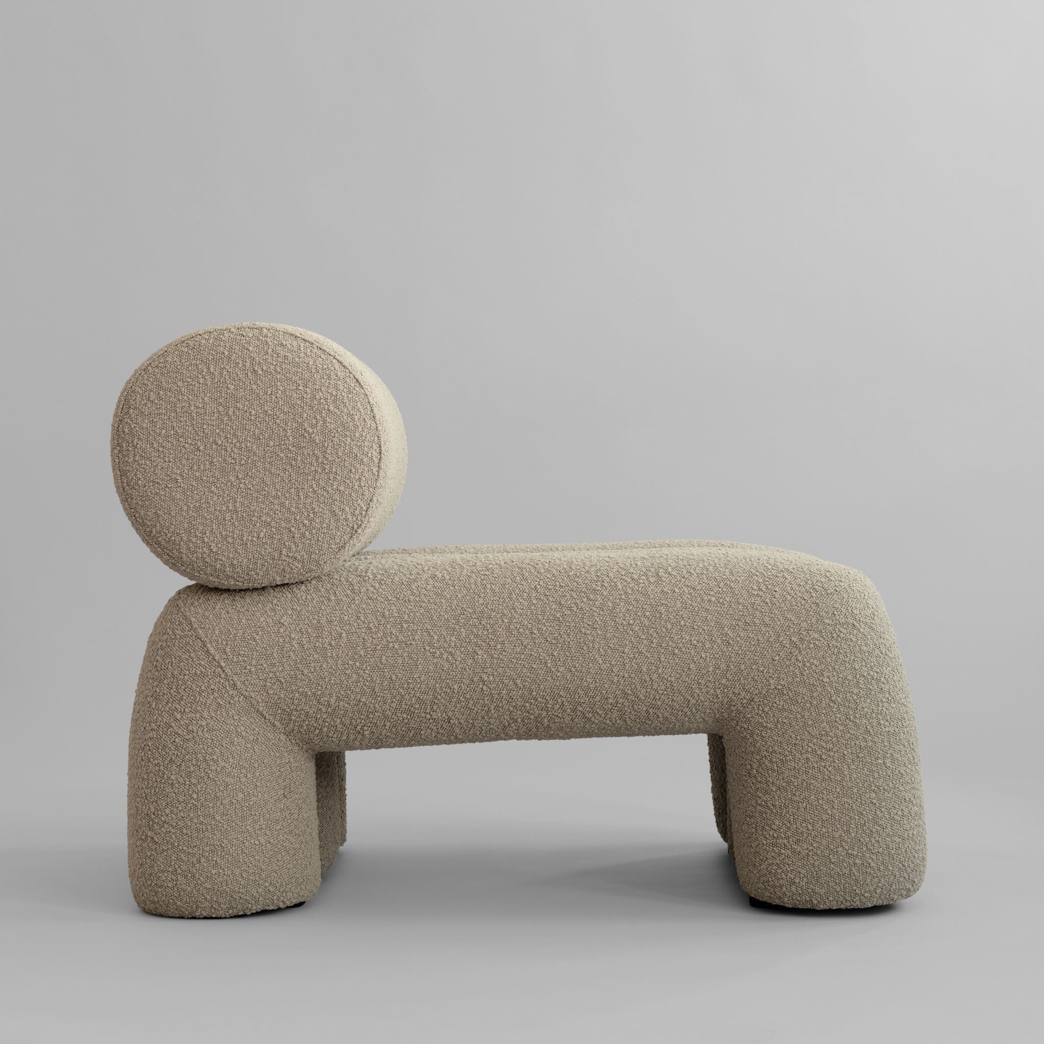 FOKU CHAIR BOUCLE' Armchair By 101 Copenhagen