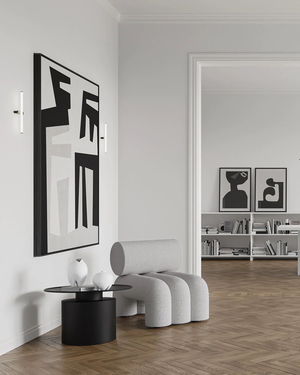 FOKU CHAIR BOUCLE' Armchair By 101 Copenhagen