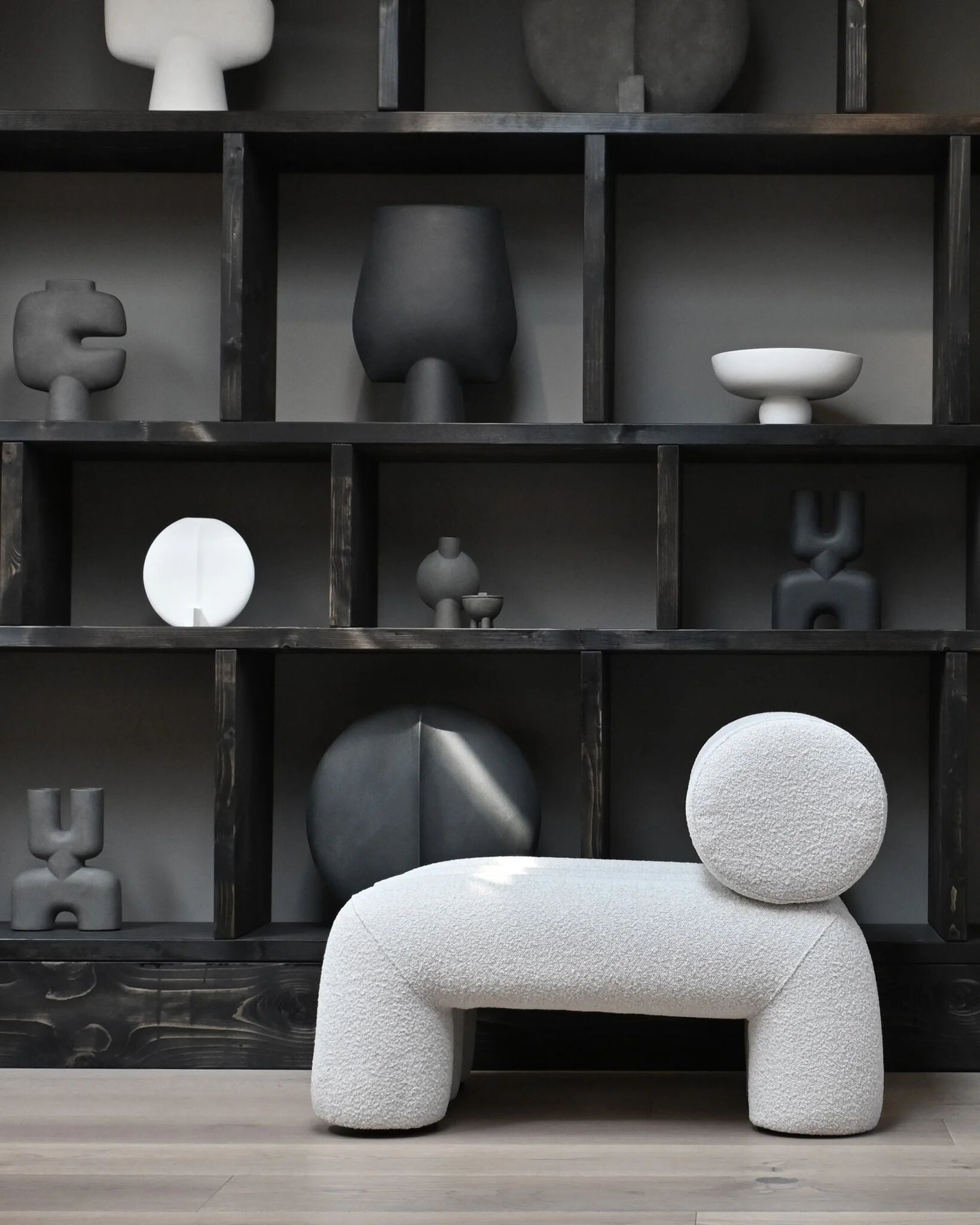 FOKU CHAIR BOUCLE' Armchair By 101 Copenhagen