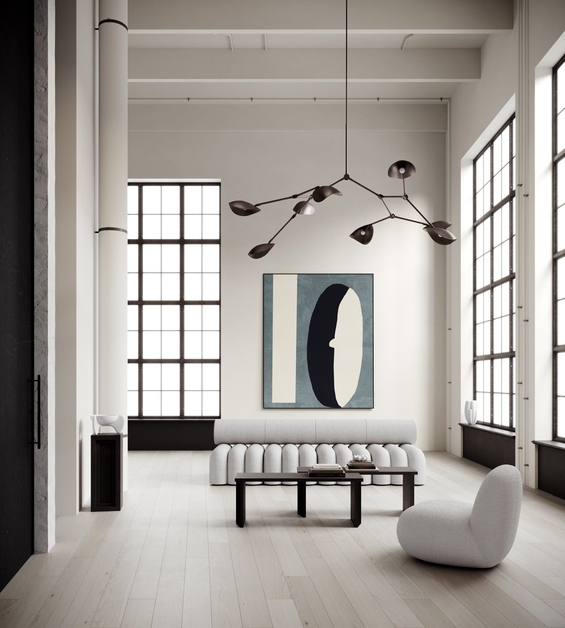 STINGRAY CHANDELIER GRANDE Brass pendant lamp By 101 Copenhagen ...