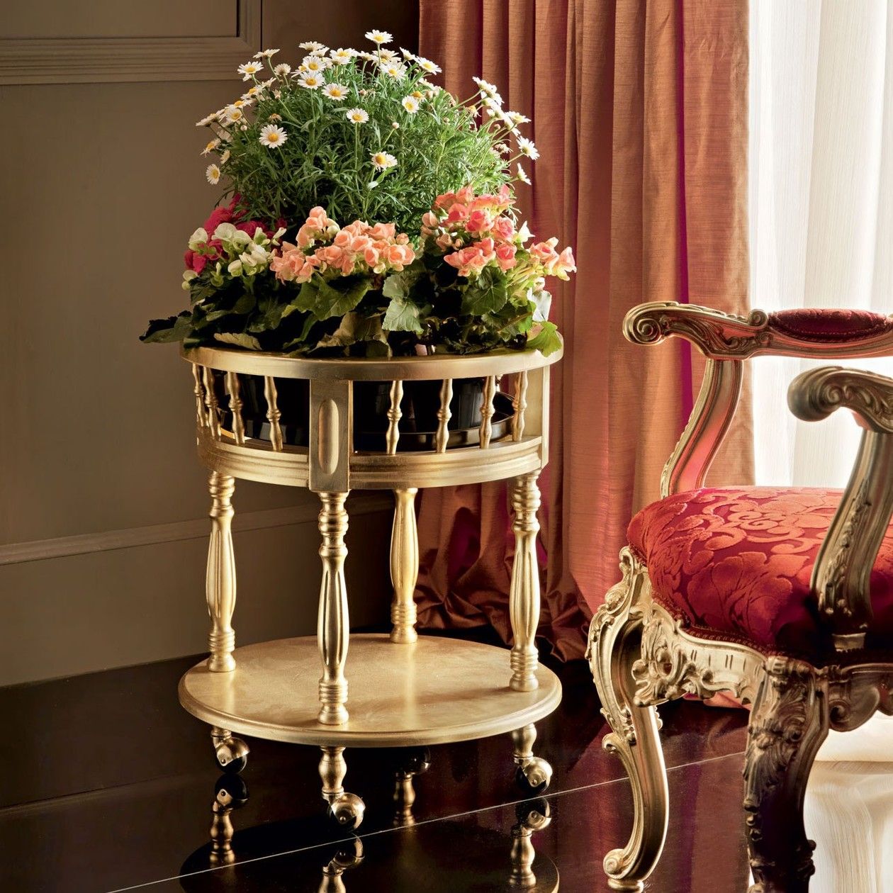 11640 | Plant pot Solid wood plant pot By Modenese Luxury Interiors