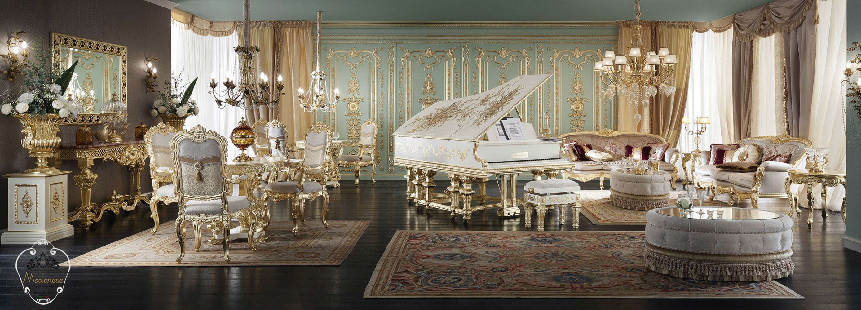 15618 | Pedestal Royal Collection By Modenese Luxury Interiors