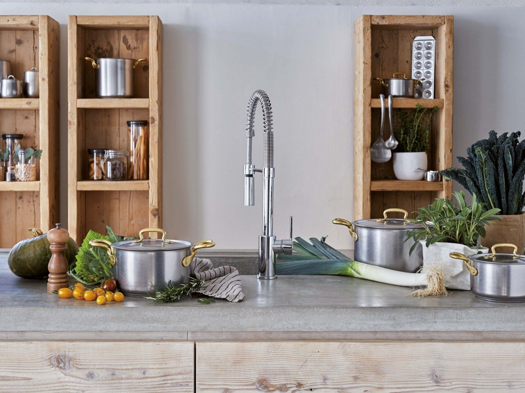 1965 VINTAGE | Cookware set 1965 Vintage Collection By Sambonet