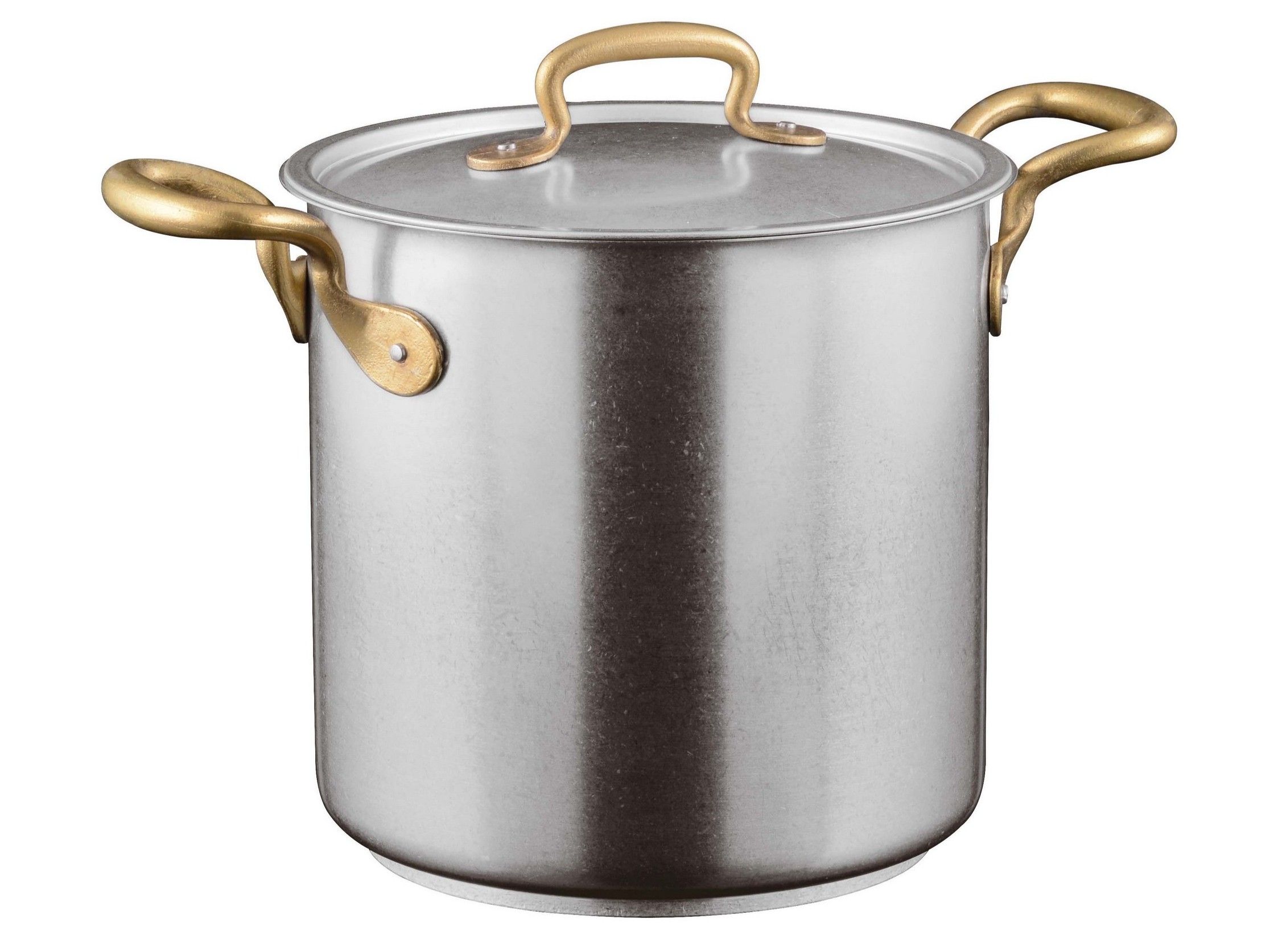 1965 VINTAGE | Pot with lid Stainless steel stockpot with lid with two ...