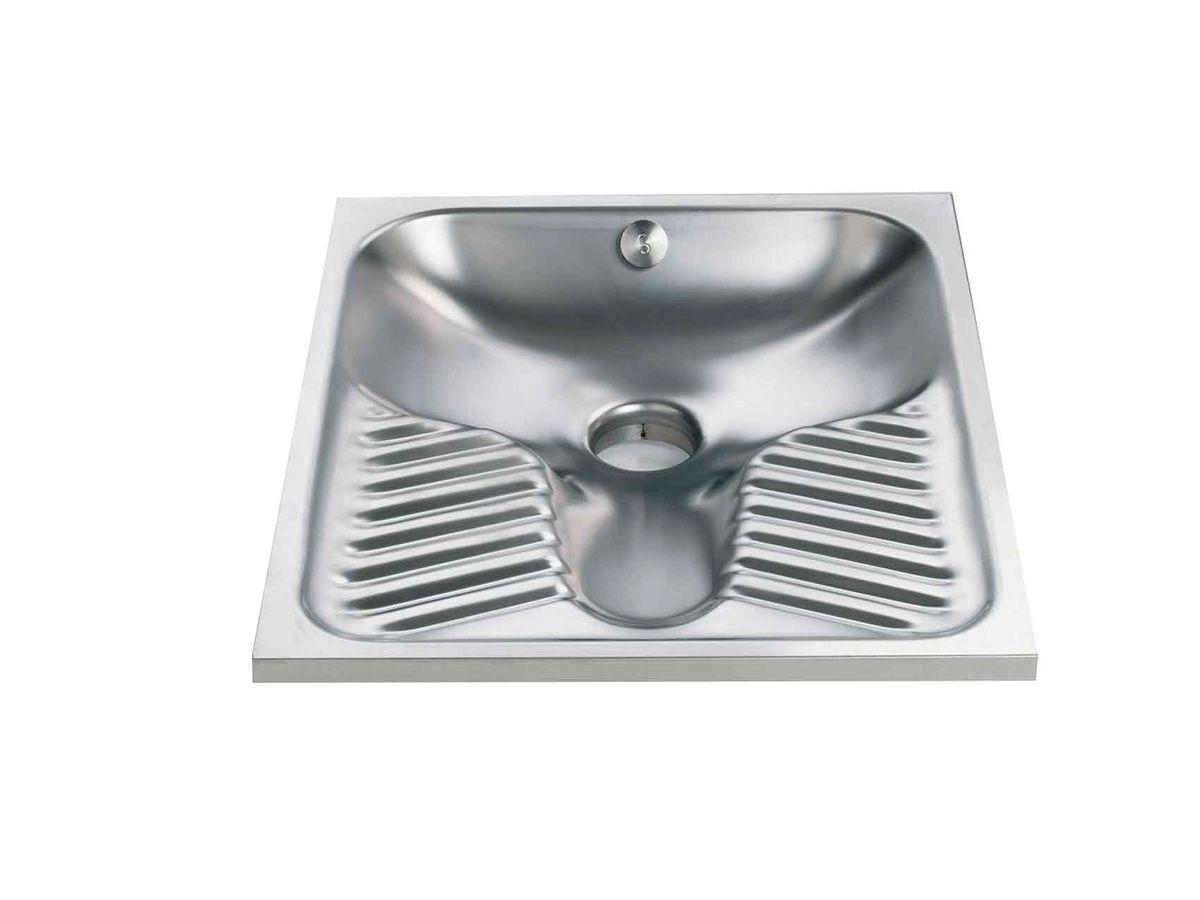 2071 | Wc pubblico alla turca Wc pubblico alla turca in acciaio inox By ...