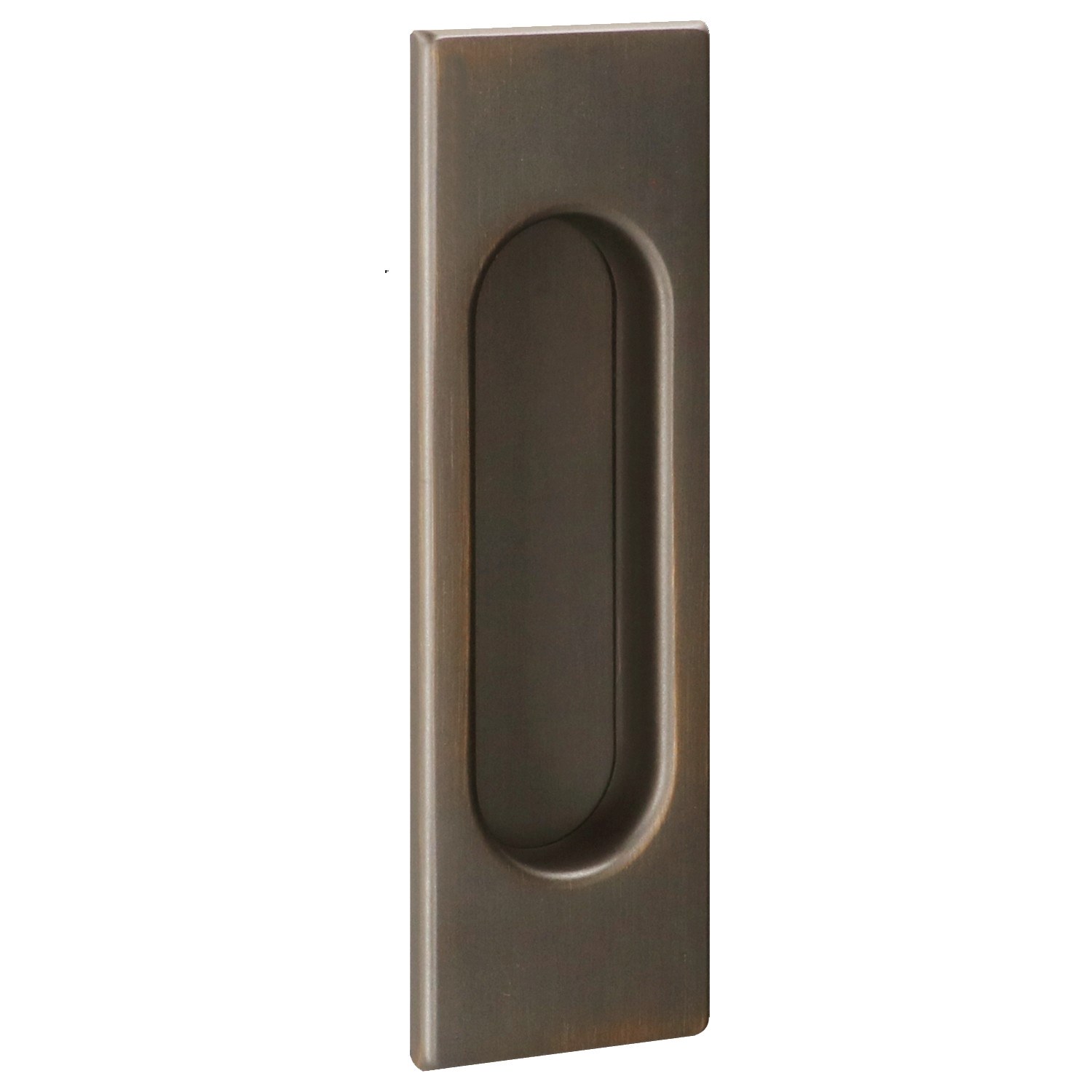 219-00 Recessed brass door handle By Quincalux