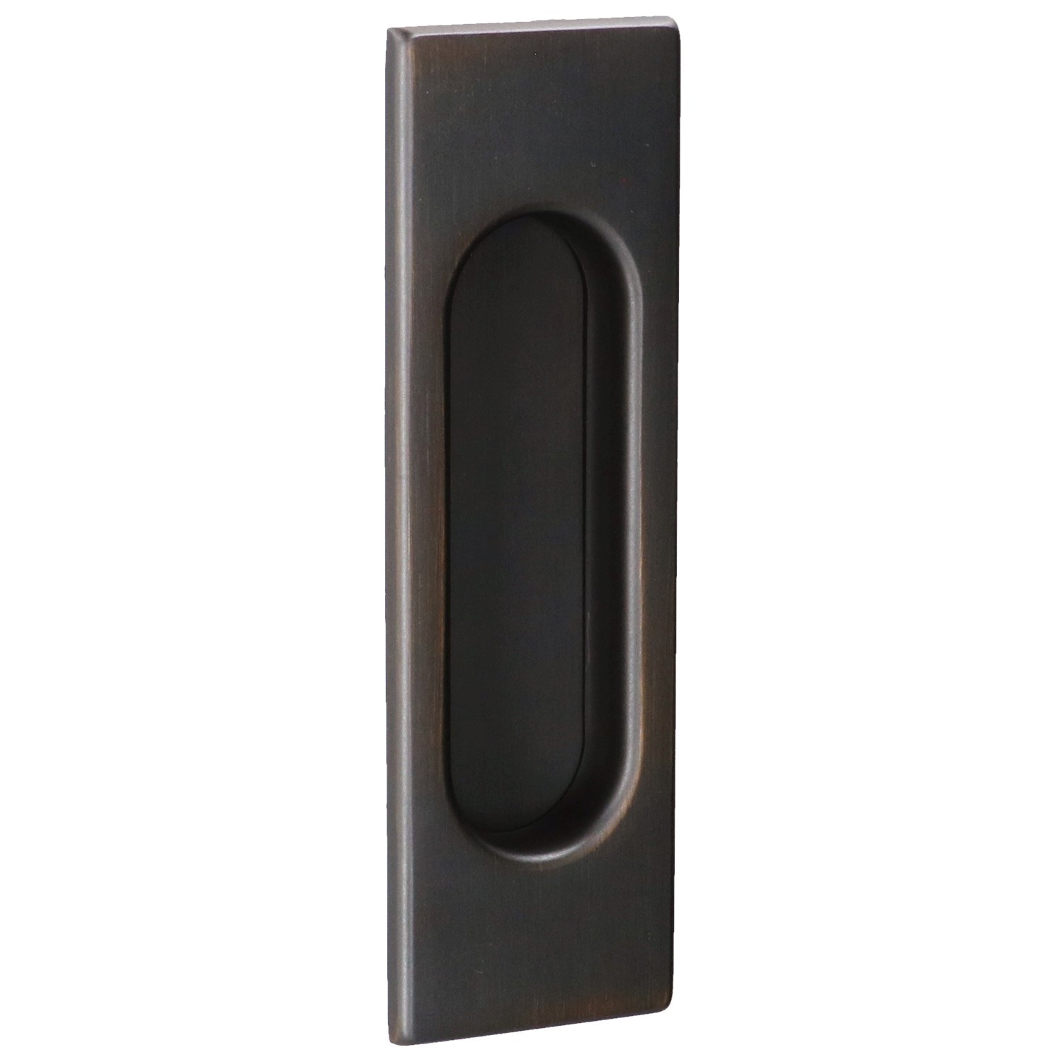 219-00 Recessed brass door handle By Quincalux