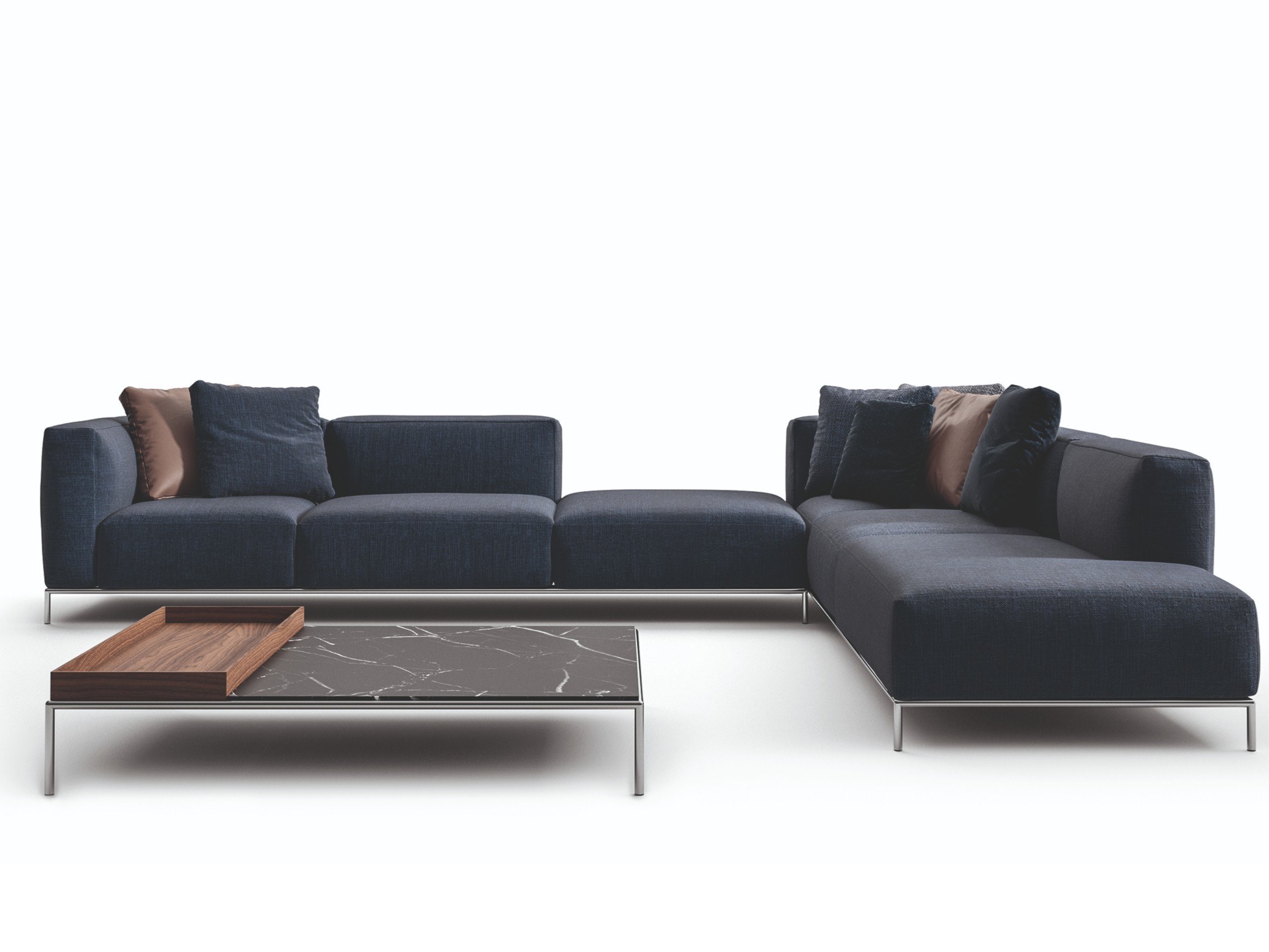 MEX HI Modular sectional sofa By Cassina | design Piero Lissoni