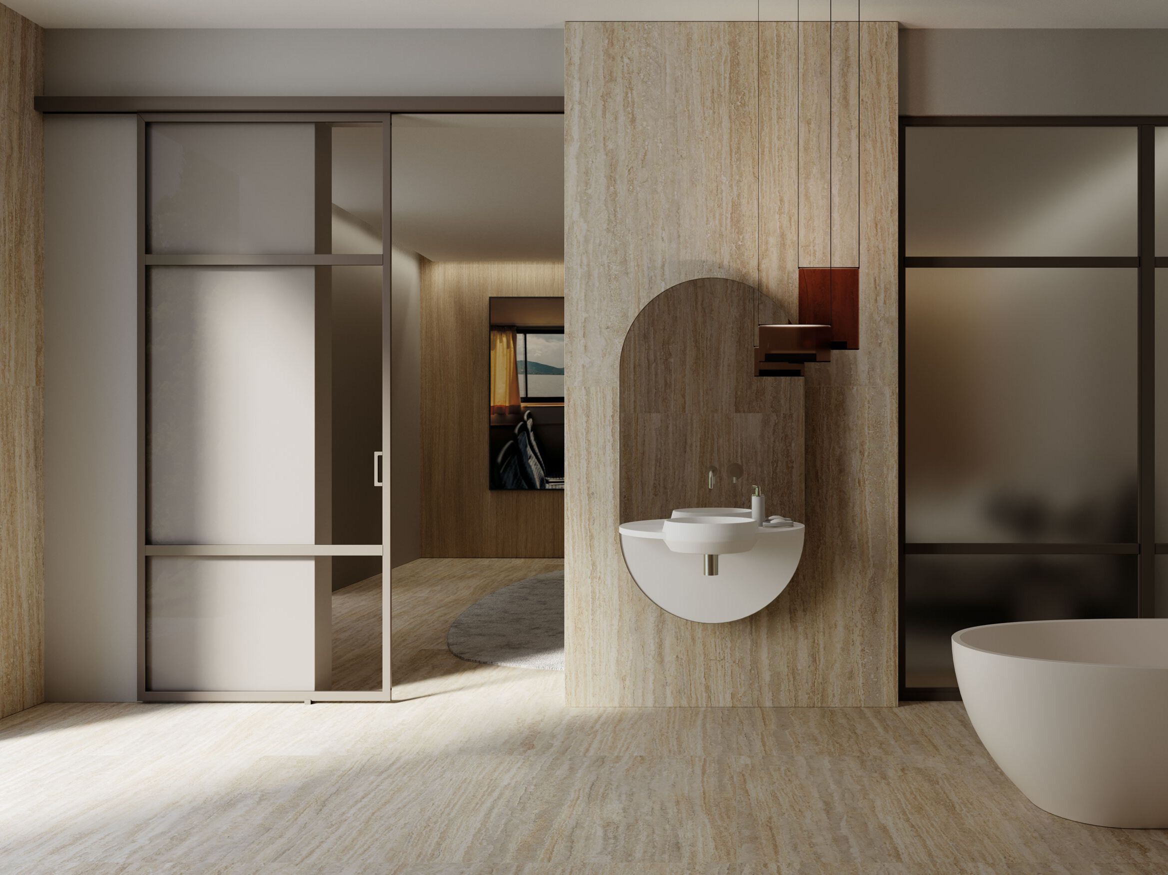 BV COMPOSITION Partition wall By 2B
