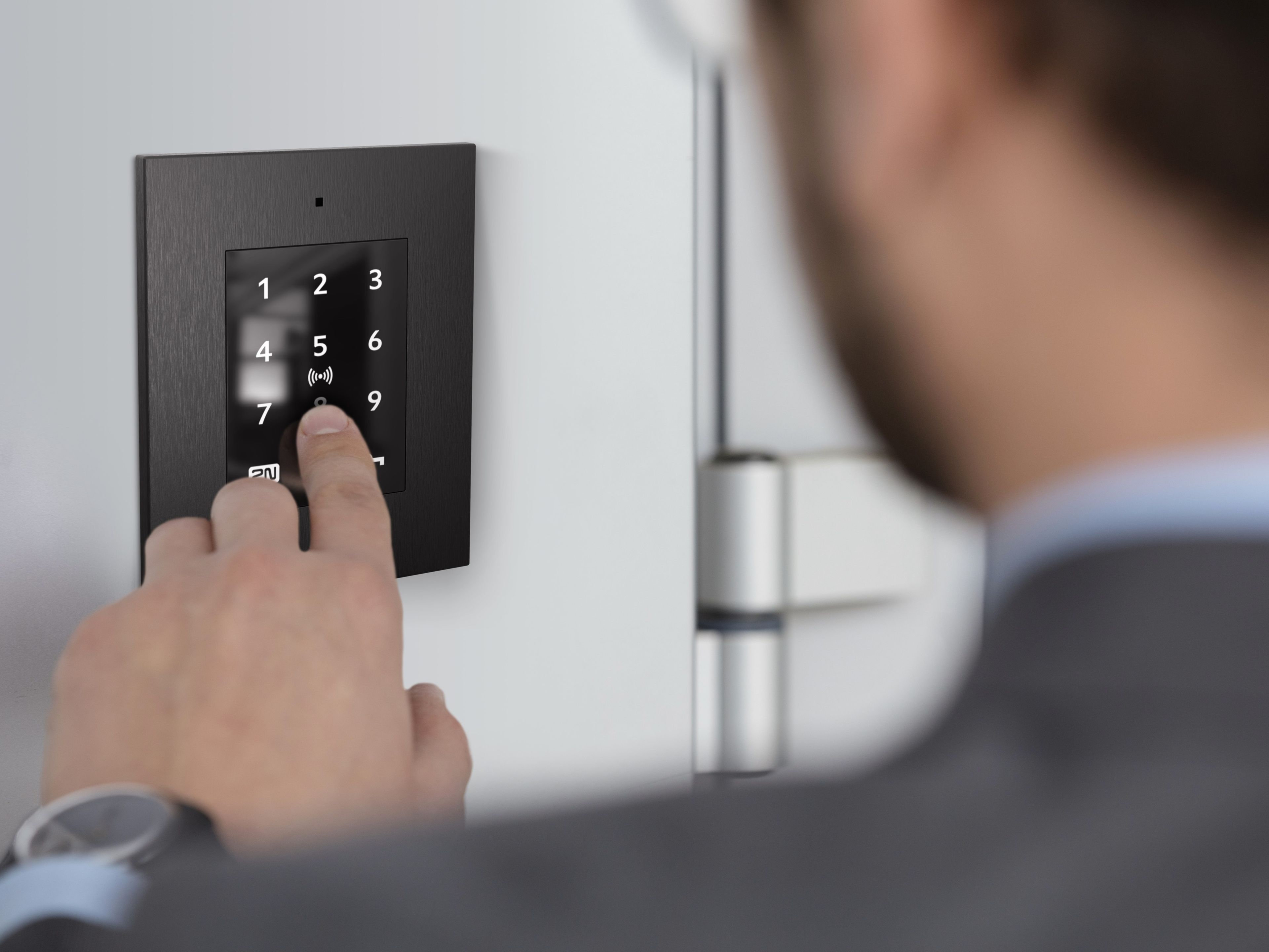 Building automation system for access control for managing video ...