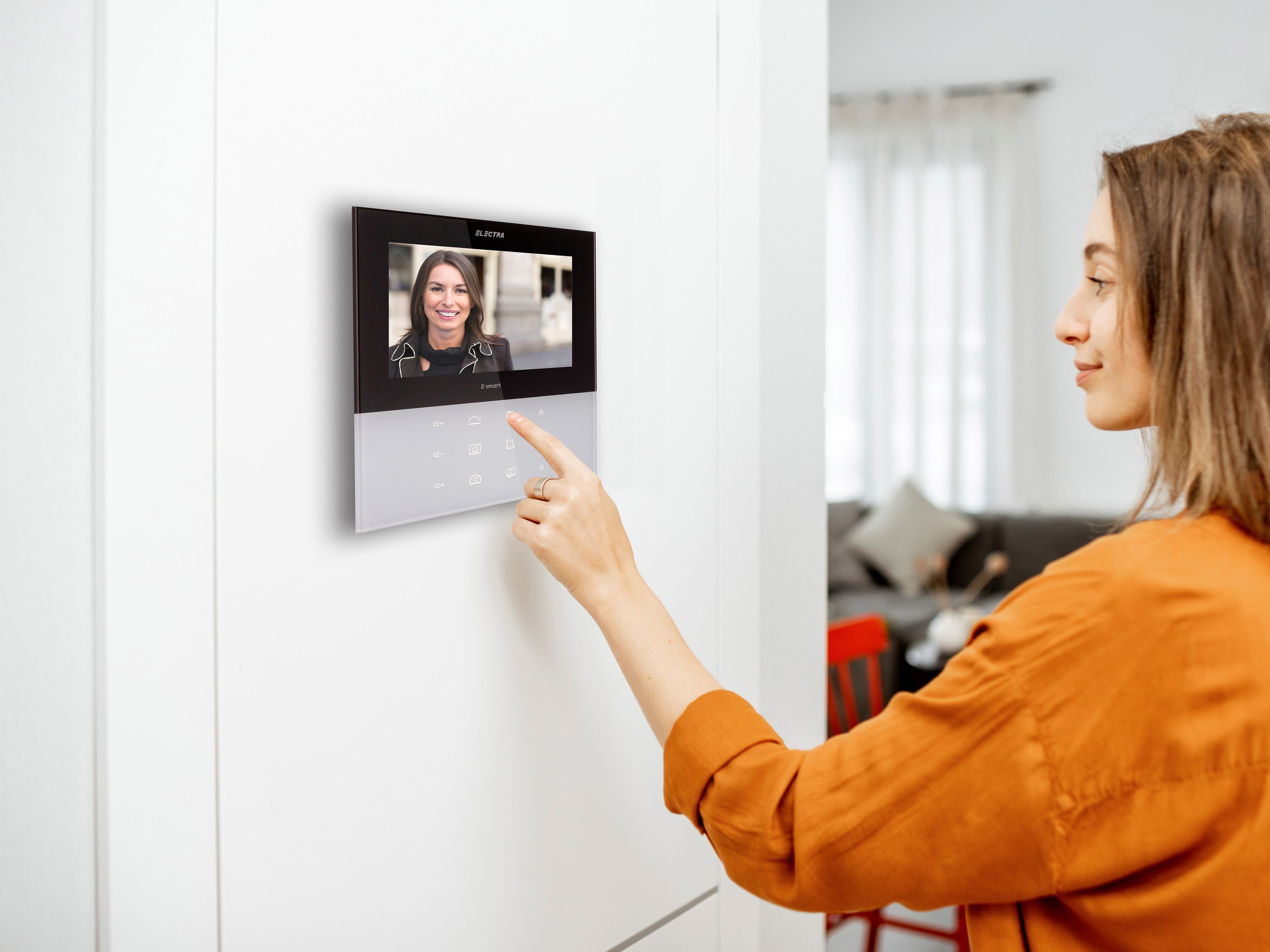 7 "video terminal for video door entry system 2SMART 7" By ELECTRA