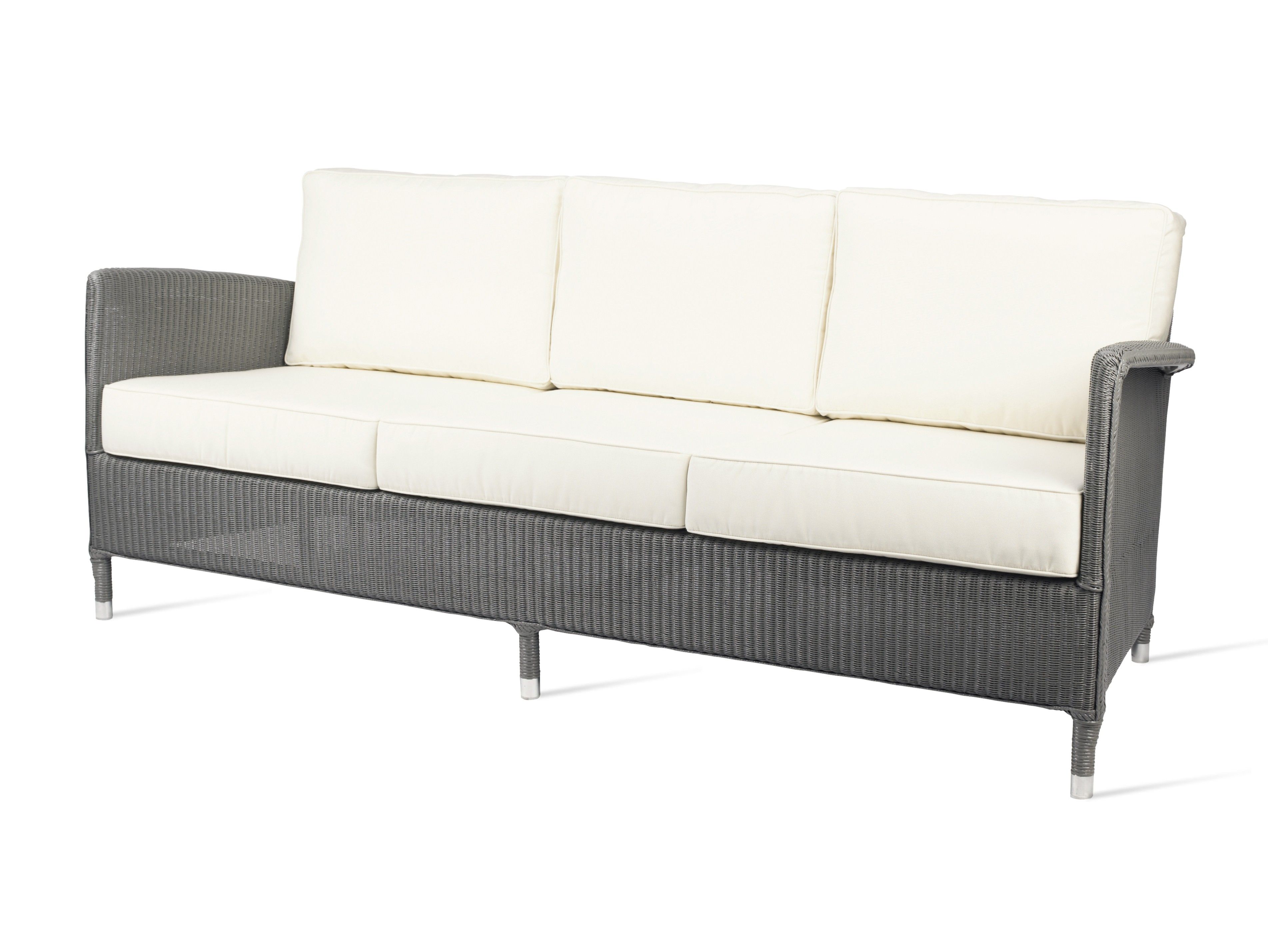 DOVILE 3 seater Lloyd loom garden sofa By Vincent Sheppard
