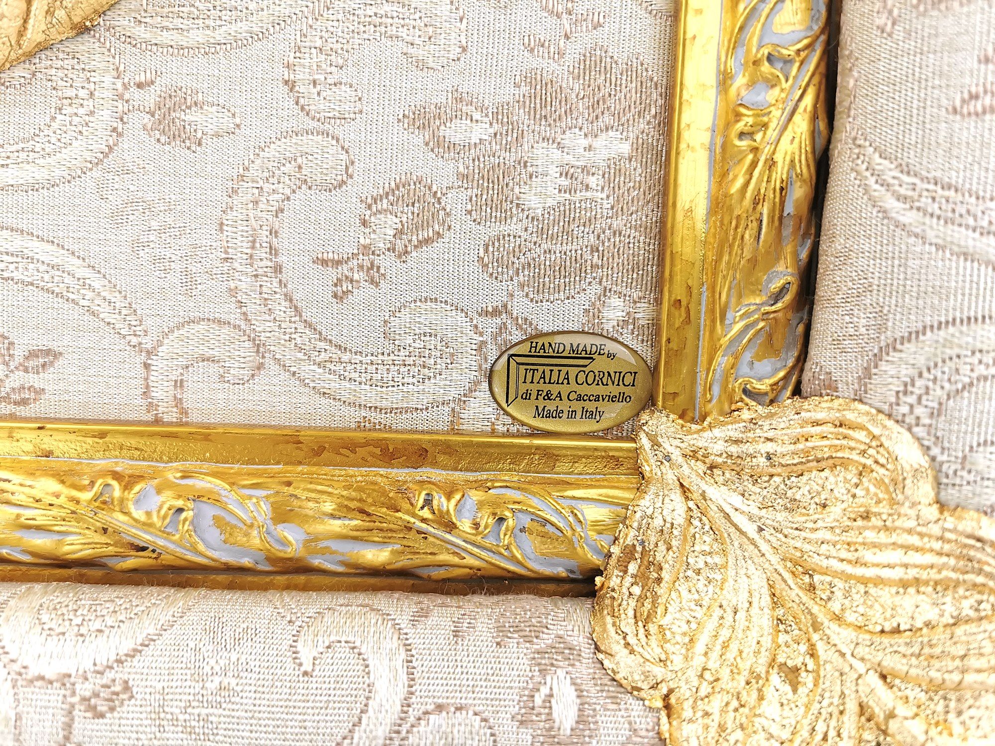 30 ORO 4 | Clock Clock By Italia Cornici