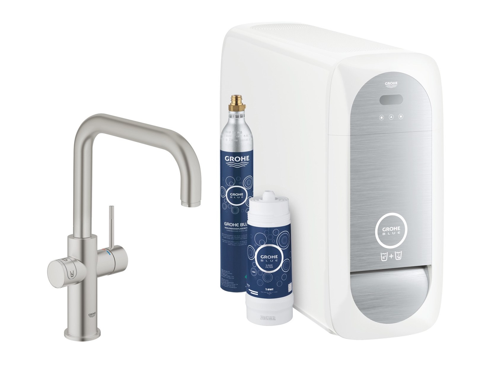 GROHE BLUE® HOME | Contemporary style drinking water dispenser By Grohe