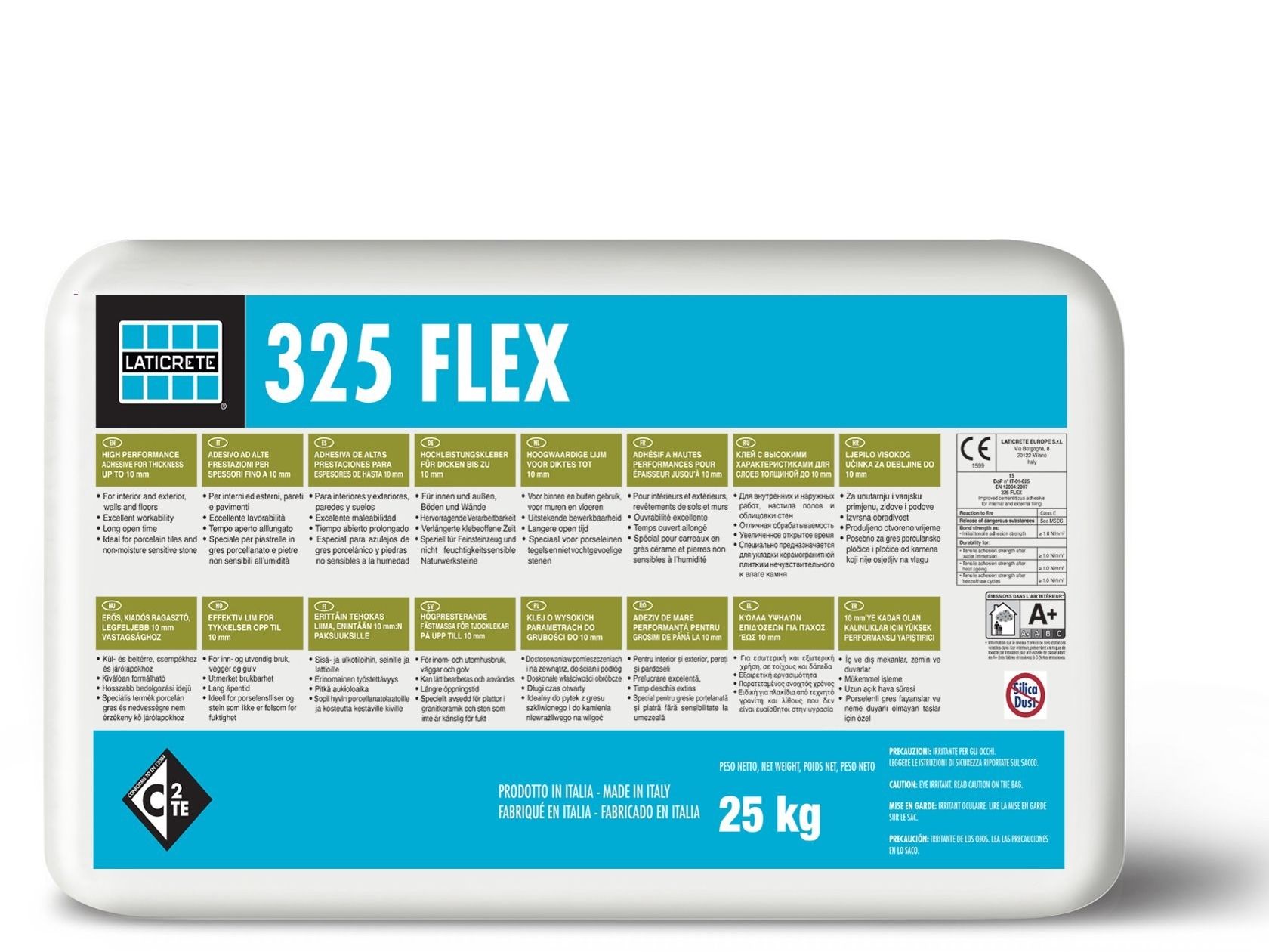Cementitious thixotropic adhesive 325 FLEX Adhesives & Mortars ...
