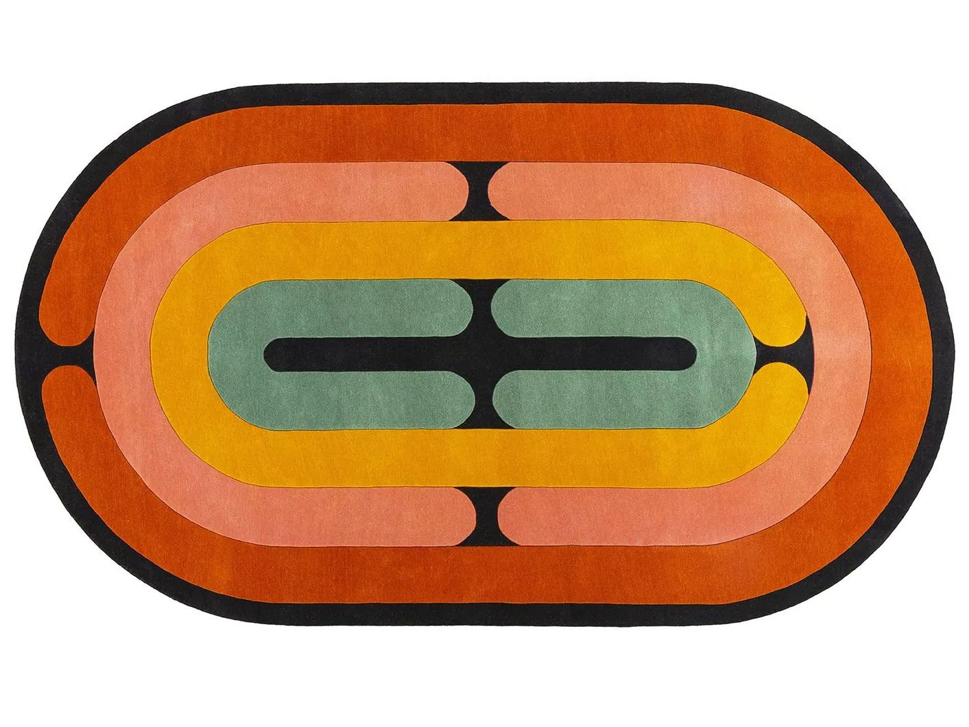 MINOTOR OBLONG – CUIVRE Rug By Diacasan Edition | design Christian Signorel