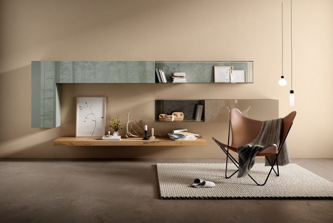 36E8 GLASS | Storage wall By Lago design Daniele Lago