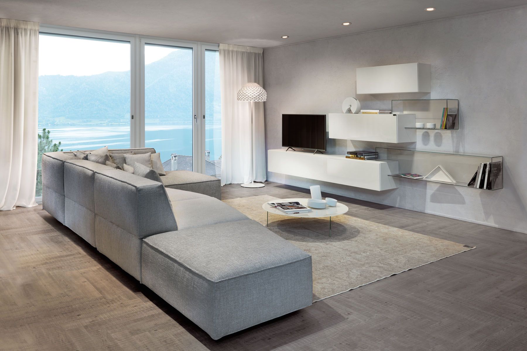 36E8 GLASS | Storage wall By Lago design Daniele Lago