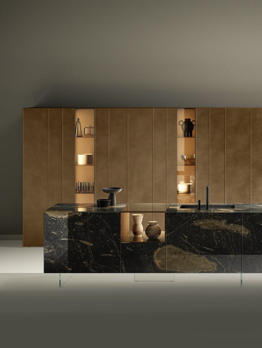 36E8 GLASS - 1921 | Kitchen By Lago design Daniele Lago