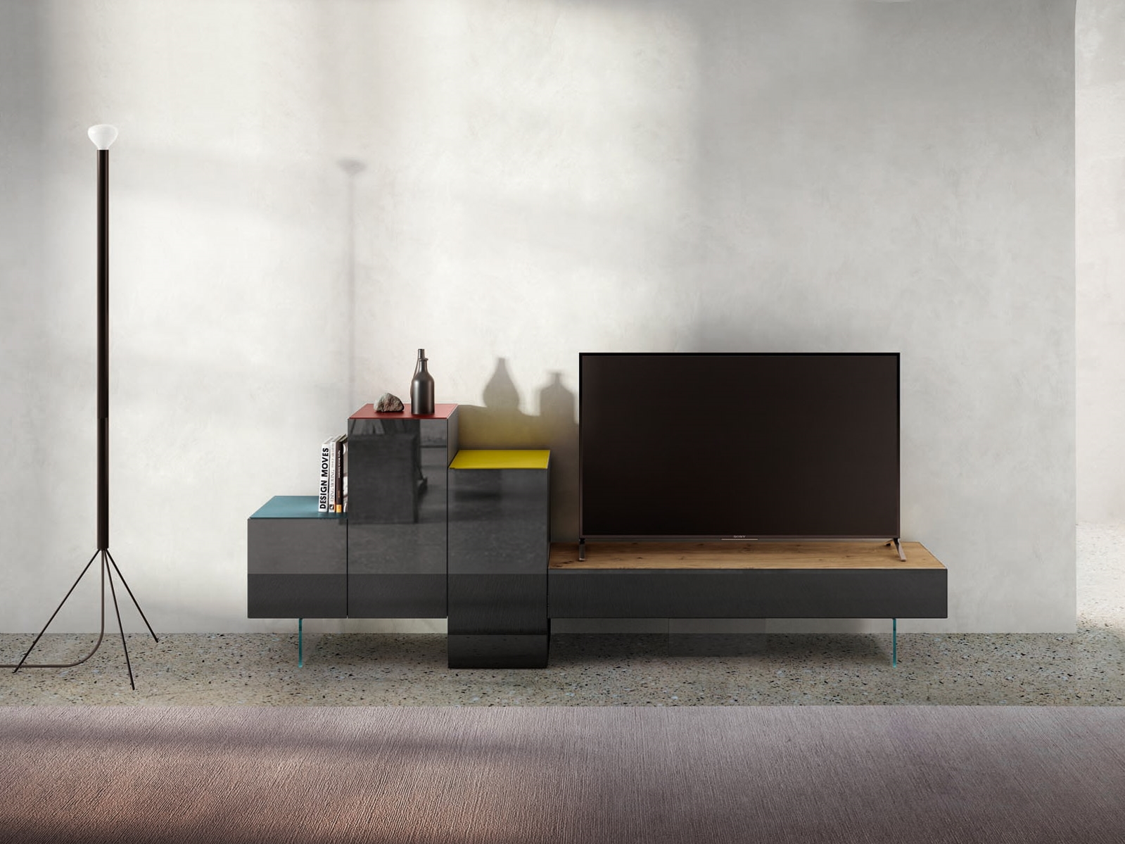 36E8 - 0530 | TV cabinet 36e8 Collection By Lago design Daniele Lago