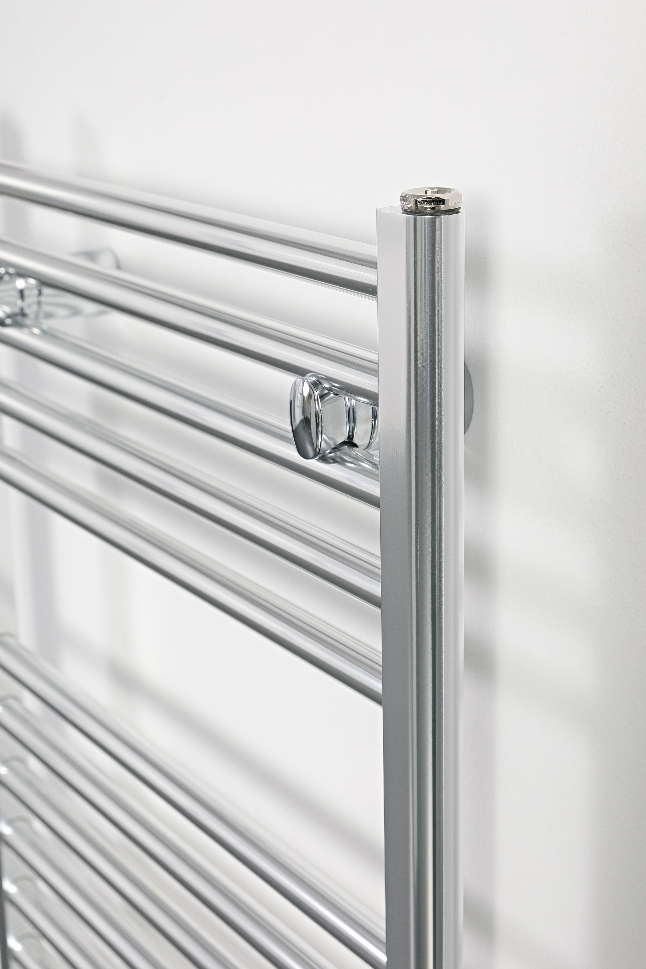 Wall-mounted aluminium towel warmer +39 ALU Bath Collection By RIDEA
