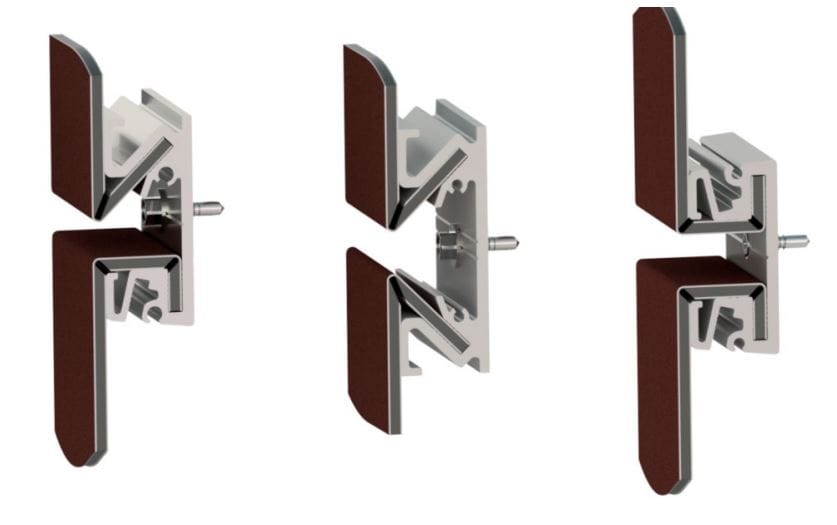 ALUCOBOND® easyfiX Facade support structure By 3A Composites